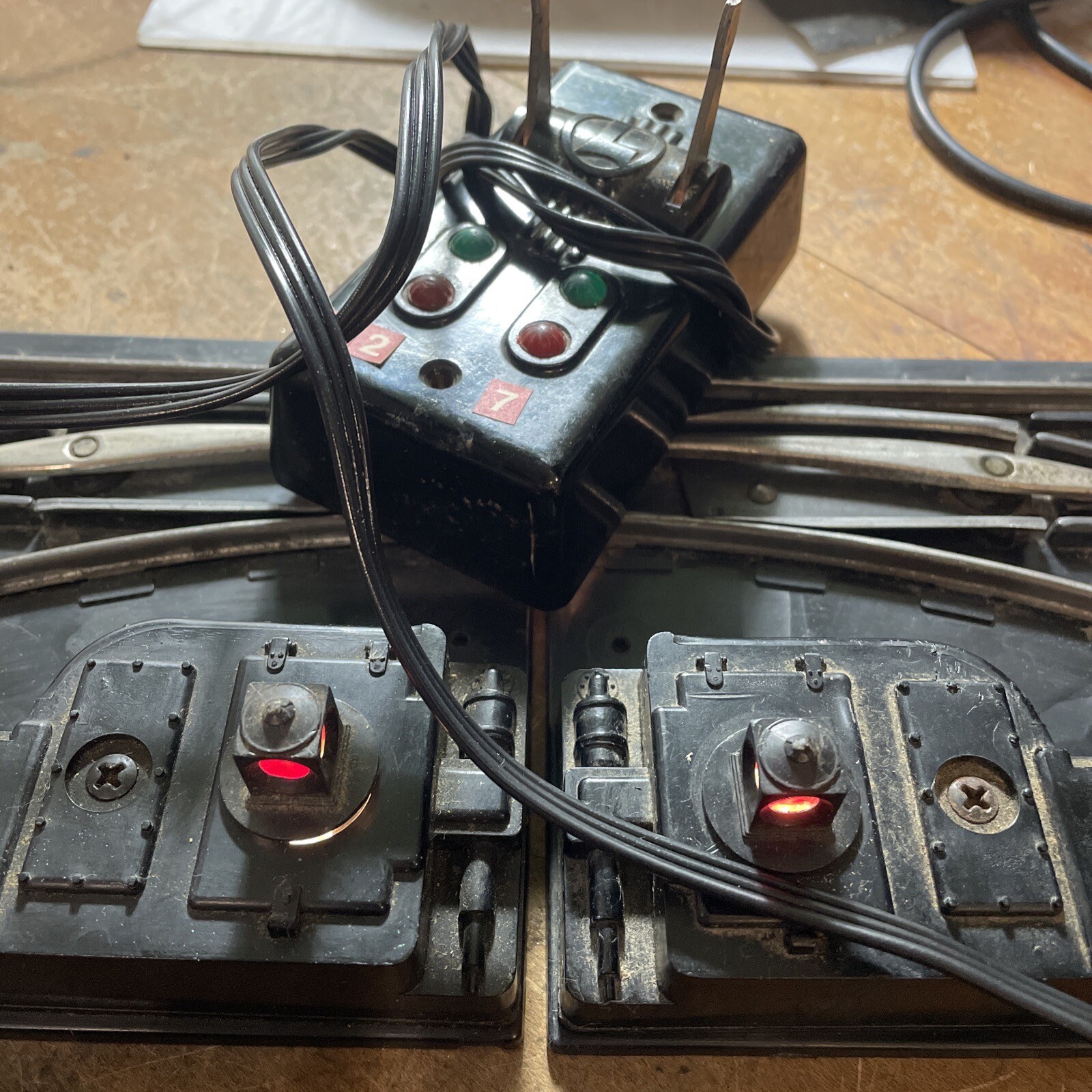 ONE PAIR LIONEL NO. 1121 SWITCHES FOR 027 track #3 | eBay