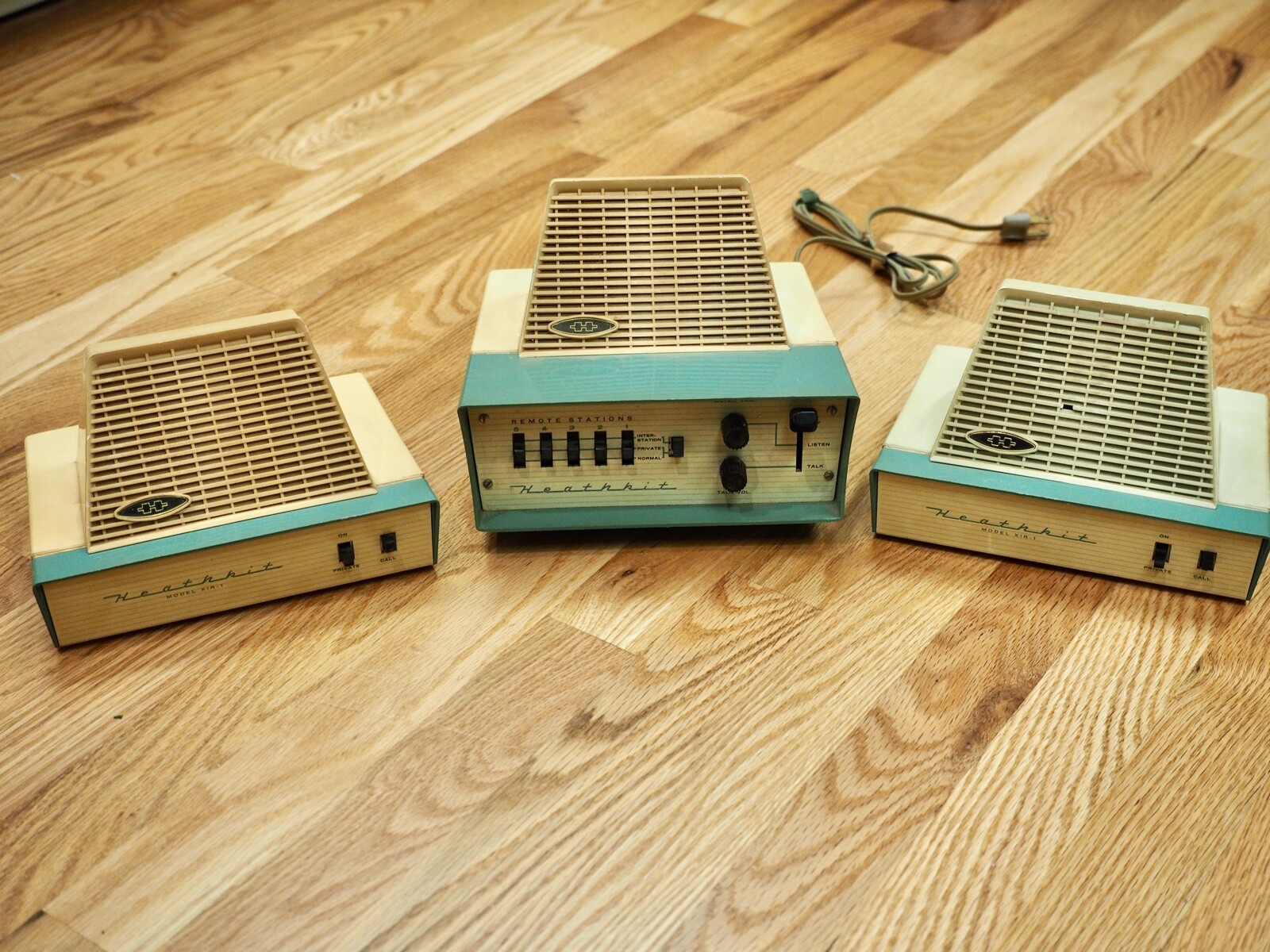 Vintage Heathkit X1-1 XIR-1 Transistor Intercom Speaker System with ...