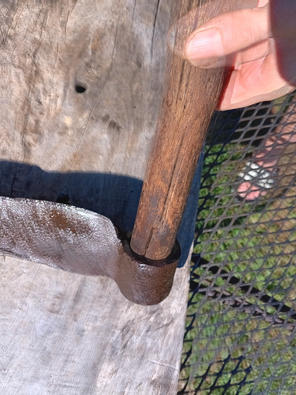 Antique Hand Forged Shingling Froe Tool | eBay