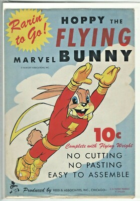 Hoppy the Flying Marvel Bunny © Dime Line / Fawcett | eBay