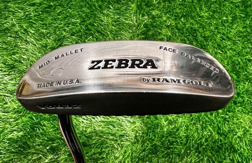 Zebra Mid Mallet Putter Face Balanced Right Handed | eBay