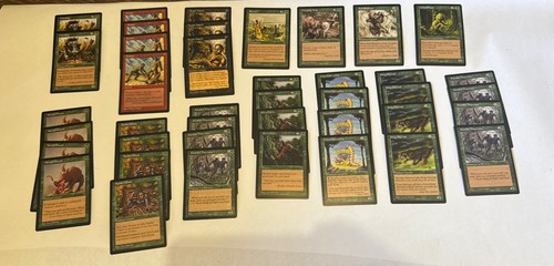 41 MTG Vintage CARD LOT Visions Magic the Gathering Cards! 1996 Several ...