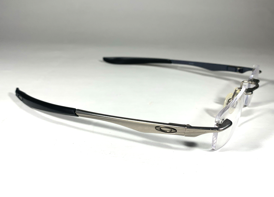 Oakley Evade 22-173 Mens Eyeglasses Frame Black Titanium Rimless Size ...