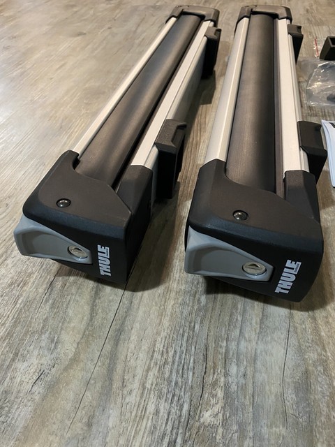 Thule 7324 Snowpack 4 Locking Roof Mount Ski/snowboard Carrier for sale ...