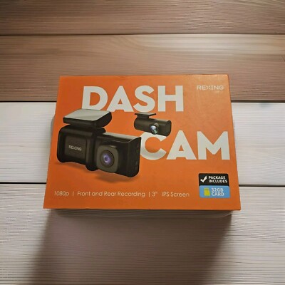 Rexing DT2 1080p, Collision Sensing, Wide Angle, W/ Mic Front And Rear ...