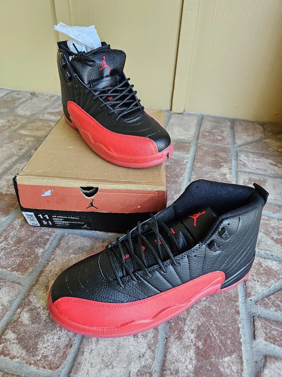 Jordan 12 Flu Game On Feet