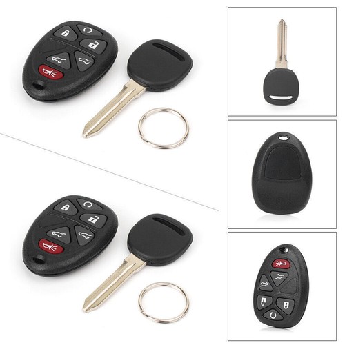 2x Keyless Entry Remote Car Key Fob Fit Chevy Tahoe Traverse GMC Yukon ...