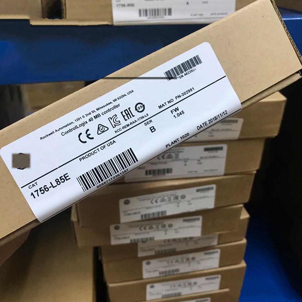 New AB 1756-L85E Processor control module Allen-Bradley 1756L85E US ...
