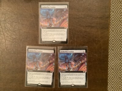 Aetherflux Conduit Non Foil NM MTG Aetherdrift DFT DRC Magic 0033 X3 | eBay