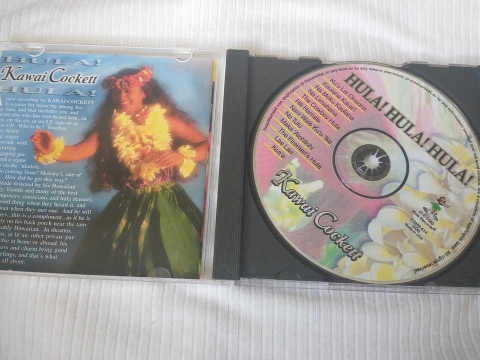 Hula! Hula! Hula! by Kawai Cockett (ORIGINAL HAWAIIAN CD, 2000, Hula ...