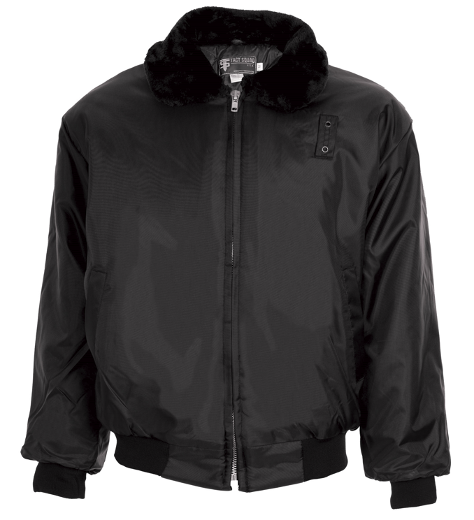 New Tact Squad Nylon Bomber Jacket - Black | eBay