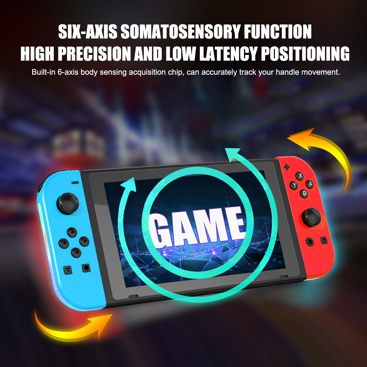 Wireless Bluetooth Left & Right Controller For Nintendo Switch Joy-Con ...