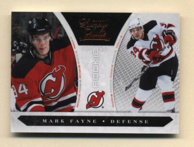 2010-11 Luxury Suite Hockey Mark Fayne Rookie # ed (Devils) | eBay