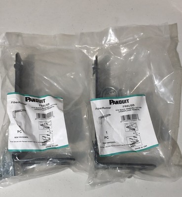 Lot Of 2 Fiber Runner Coupler - Panduit FR6USB Black - Brand New ...