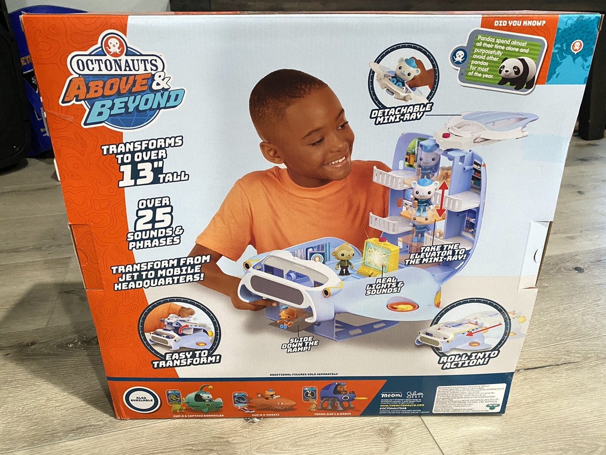 Octonauts Toy Set Octonauts Octoray Transforming Playset - Mobile HQ ...