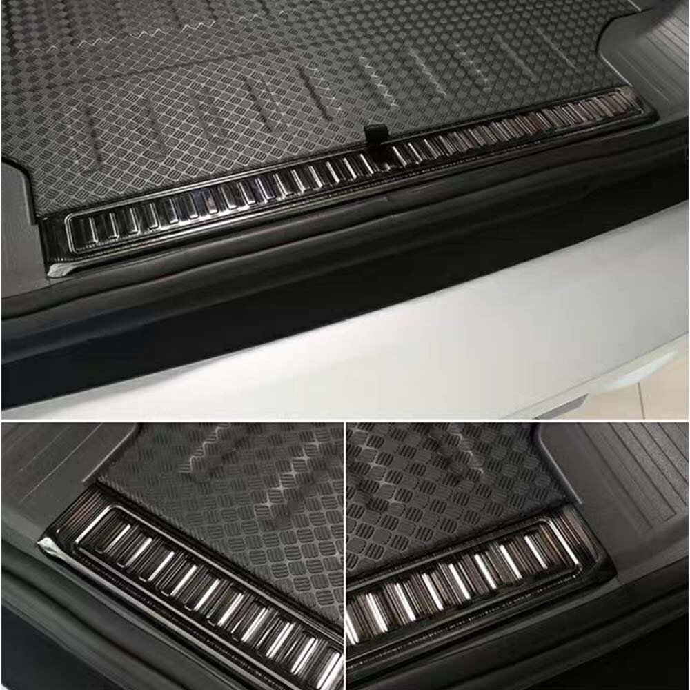 Rear Door Plate Scuff Sill Molding Trim Fit Defender 90 110 130 2020 ...