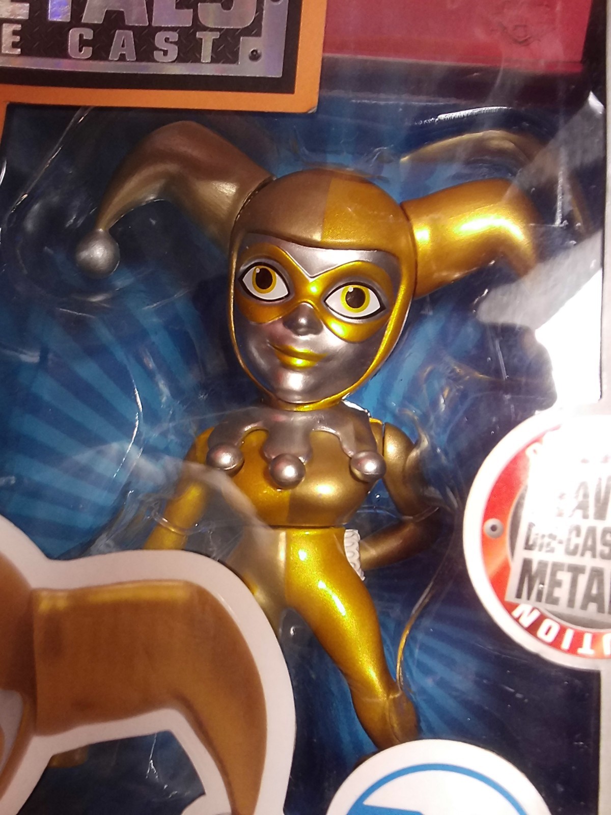 2016 JADA TOYS~DC METALS DIE CAST~HARLEY QUINN GOLD~GAME STOP EXCLUSIVE~NEW~WOW | eBay