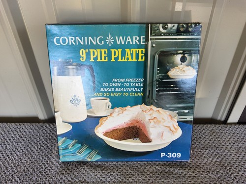 Vintage Corning Ware Blue Cornflower Pie Plate P-309 With Box and ...