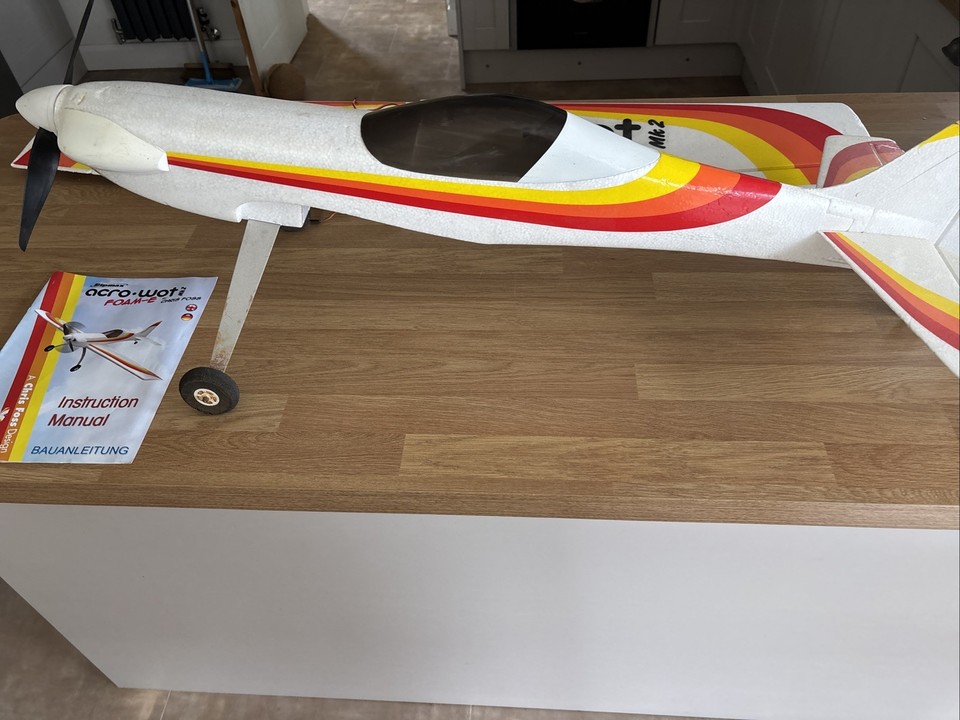 Ripmax Acro Wot Foam-e Mk2 By Chris Foss With Manual, Motor, Esc And ...