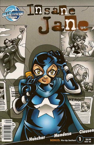 Insane Jane #1B VF/NM; Bluewater | Jaime Mendoza - we combine shipping ...