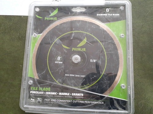 Prowler 8 in Diamond Tile Blade 7000 RPM for Porcelain Ceramic Marble ...