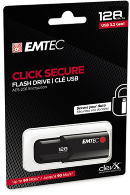 EMTEC CLE USB 3.2 CLICK SECURE B120 128GB | eBay