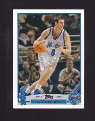 2003-04 Topps Pat Garrity #196 Orlando Magic | eBay