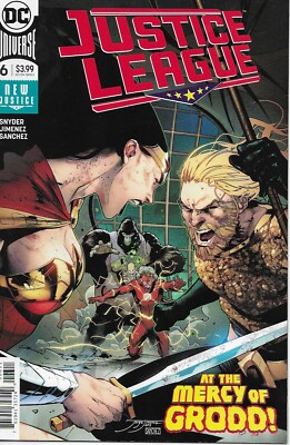 Justice League #6 DC Gorilla Grodd Wonder Woman Aquaman Flash Legion of ...