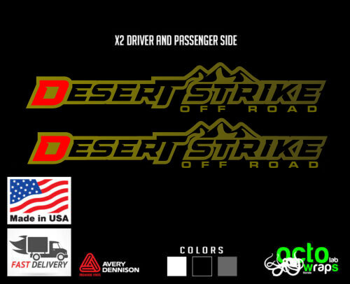 fit nissan frontier offroad 4X4 Desert Runner pro4x Titan decal sticker ...