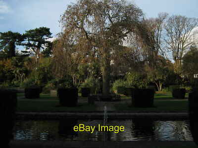 Photo 6x4 Pond and willow tree in Kingsnorth Gardens Folkestone Shepway ...