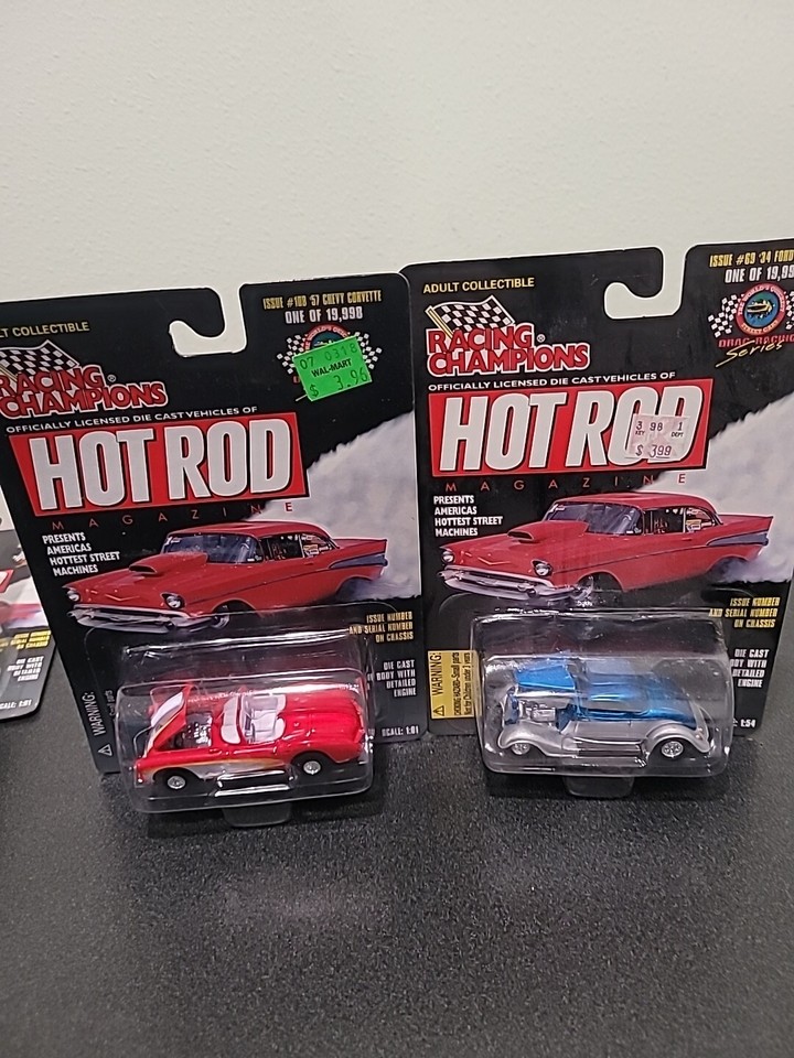 HOT ROD COLLECTIBLES RACING CHAMPIONS LIMITED EDITION 1:64 Lot of 22 ...