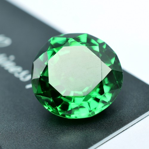 Natural Tsavorite Garnet Round Cut Green 10 Ct Certified VVS Loose ...
