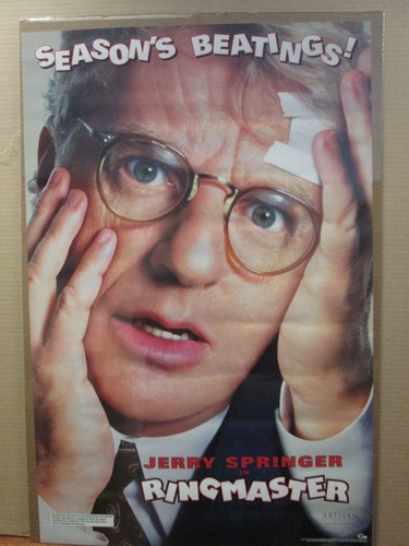 vintage Ringmaster original Jerry Springer movie poster 9685 | eBay