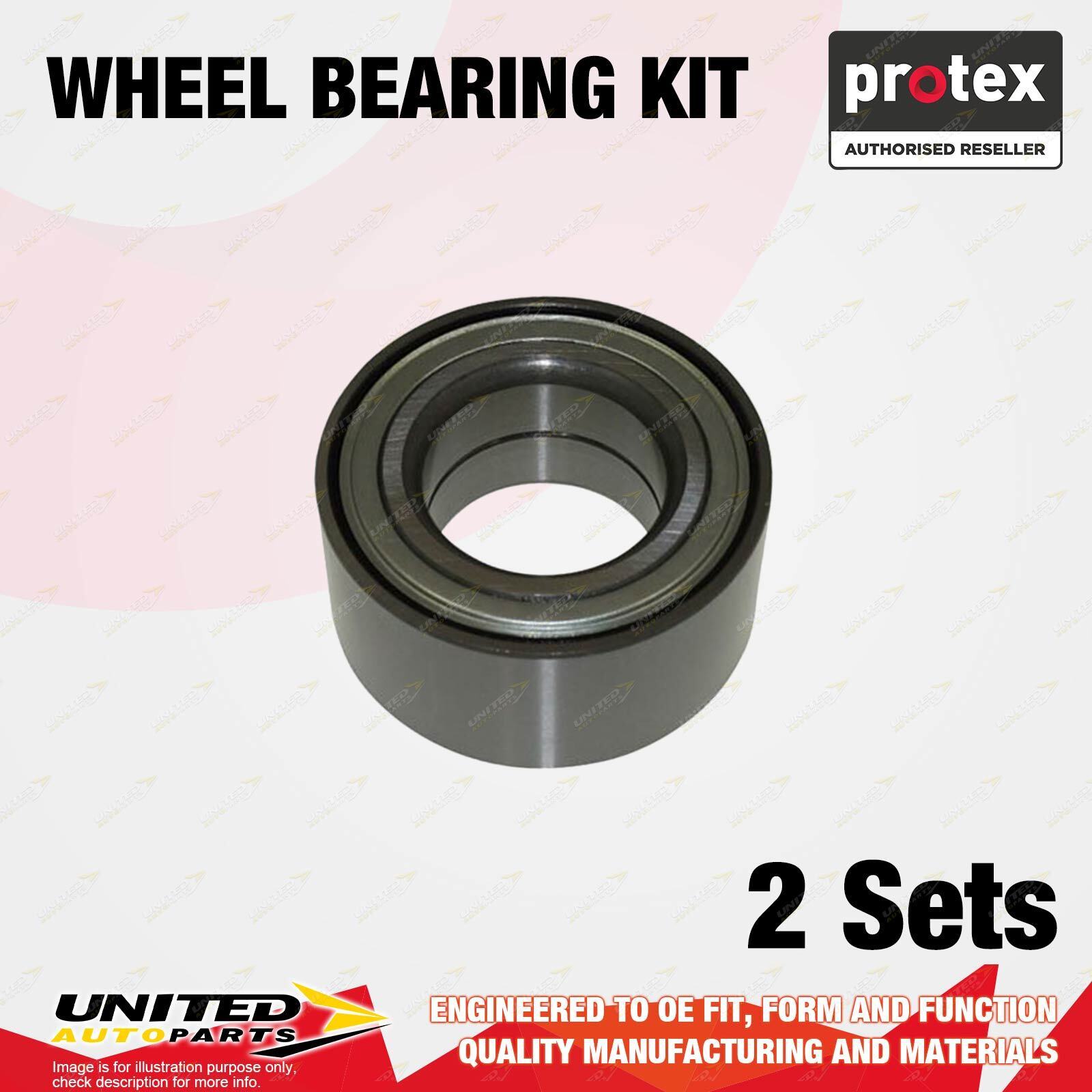 2x Rear Protex Wheel Bearing Kit for Mercedes Benz E CLASS W124 W210 ...
