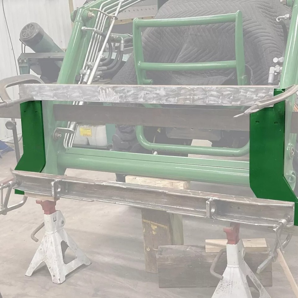 Tractor Loader Quick Tach Weld On Mounting Brackets For John Deere | eBay