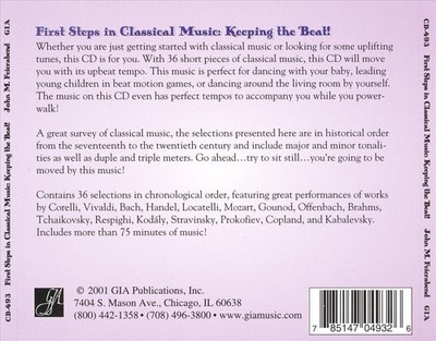 JOHN M. FEIERABEND - FIRST STEPS IN CLASSICAL MUSIC: KEEPING THE BEAT ...
