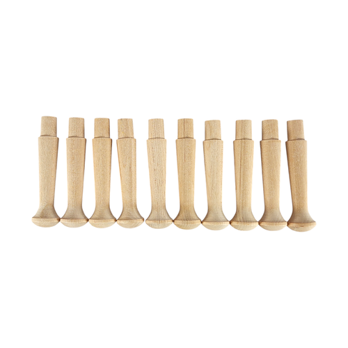 3.37" Shaker Pegs, Unfinished Wood, Pegs for Making Peg Rails, Coat ...