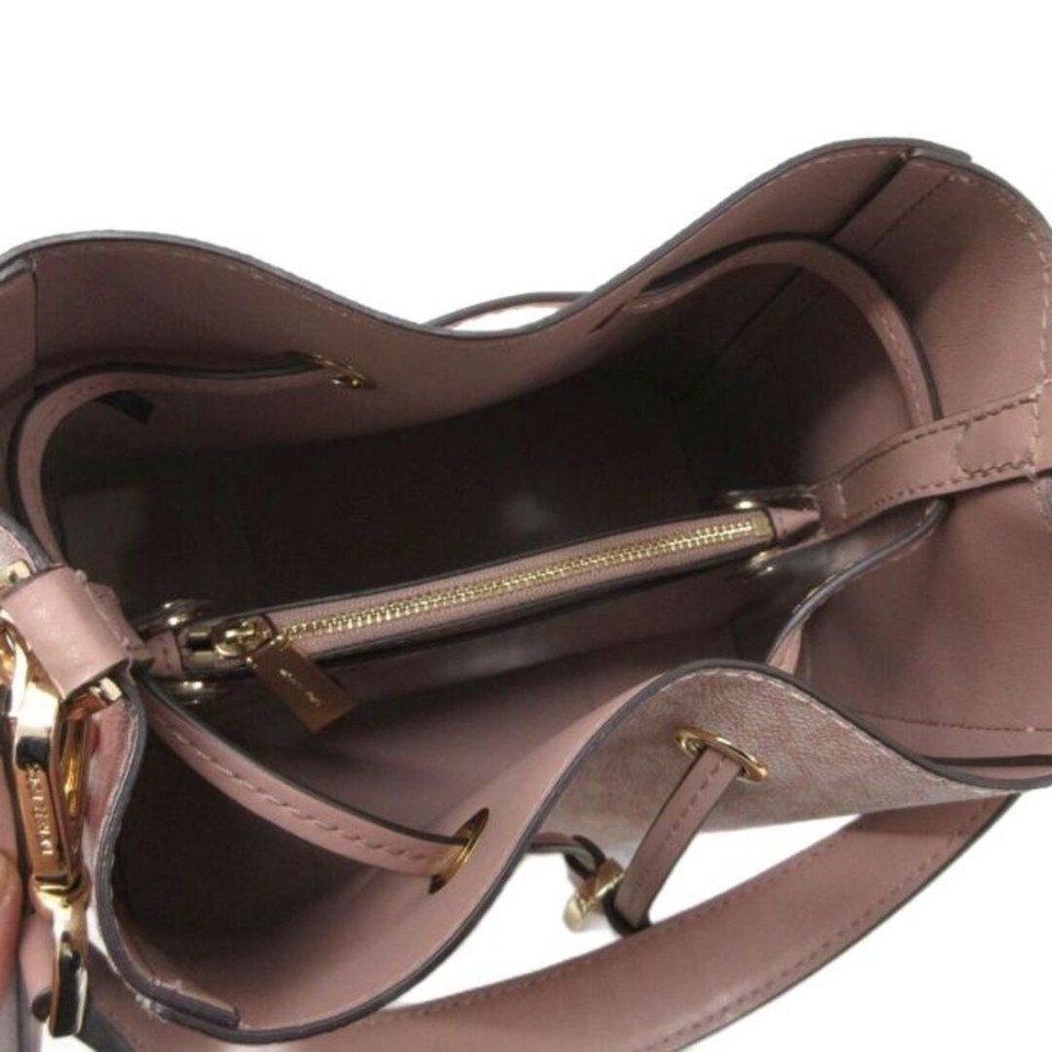 Michael Kors 2 Way Tote Bag Shoulder One Handle MERCER GALLERY Pink ...