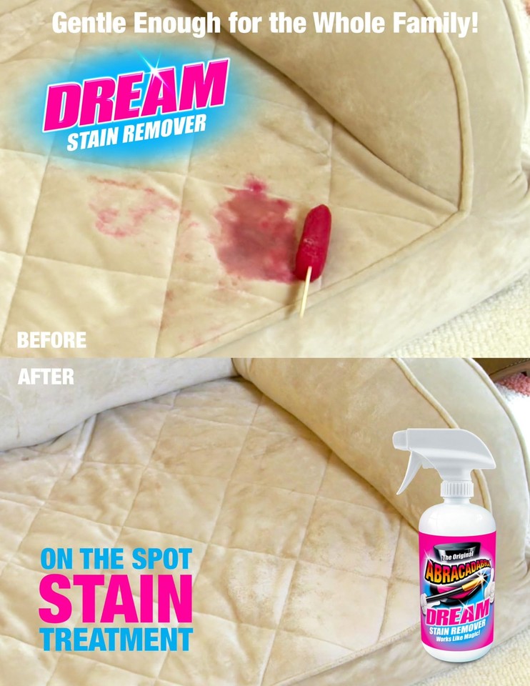Abracadabra® Dream Stain Remover - 16oz Stain Remover Spray - a Family ...