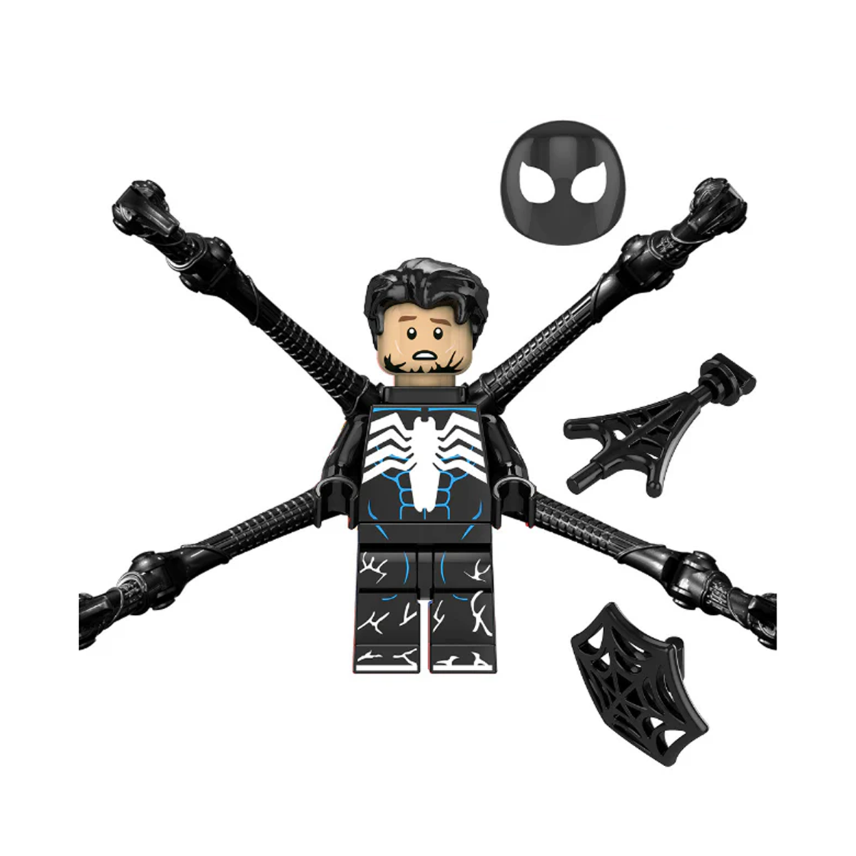 Spider-Man (Symbiote Suit) Marvel Custom Minifigure | eBay