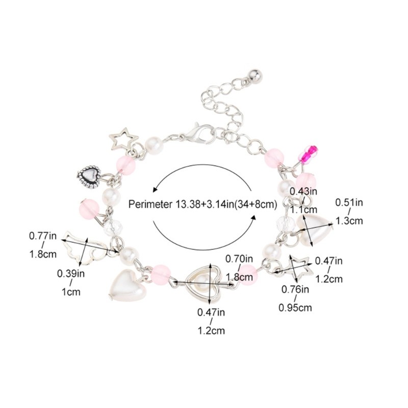 Tassels Bracelets Charming Hand Chain Must Have Accessory Cute Beads ...