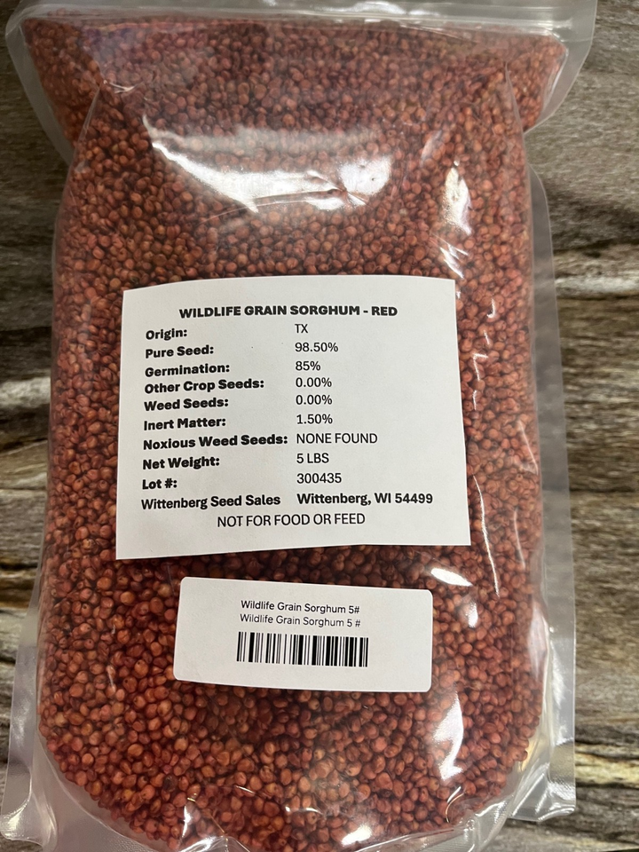 5 lbs Wildlife Grain Sorghum Seed - Deer Food Polt / Wildlife Seed | eBay