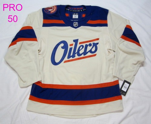 size 50 Edmonton Oilers Alternate Fanatics Authentic PRO NHL Hockey ...