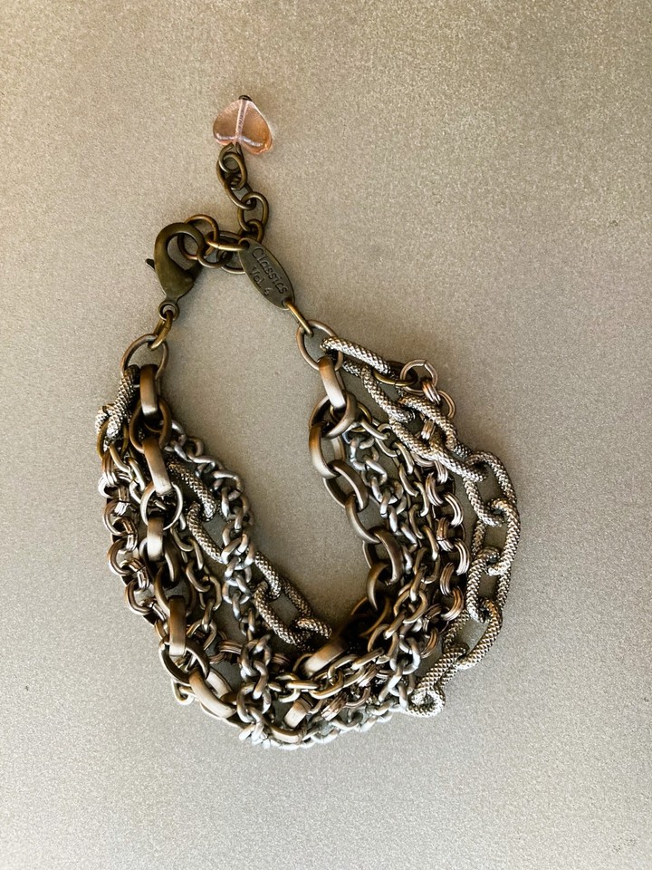 Sabika Sunny Multi-Row Chain Necklace and Bracelet- Classics IV ...