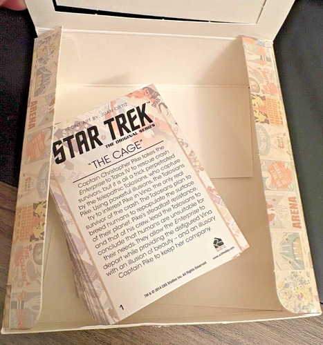 2014 Rittenhouse STAR TREK TOS Portfolio Prints COMPLETE 80 Card Set ...