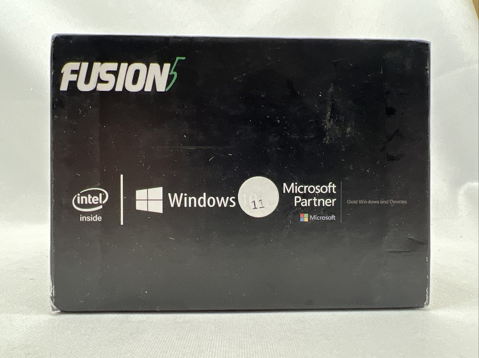 Fusion5 FMP4 Mini PC Windows 11 Pro - Intel Quad Core Mini Computer ...