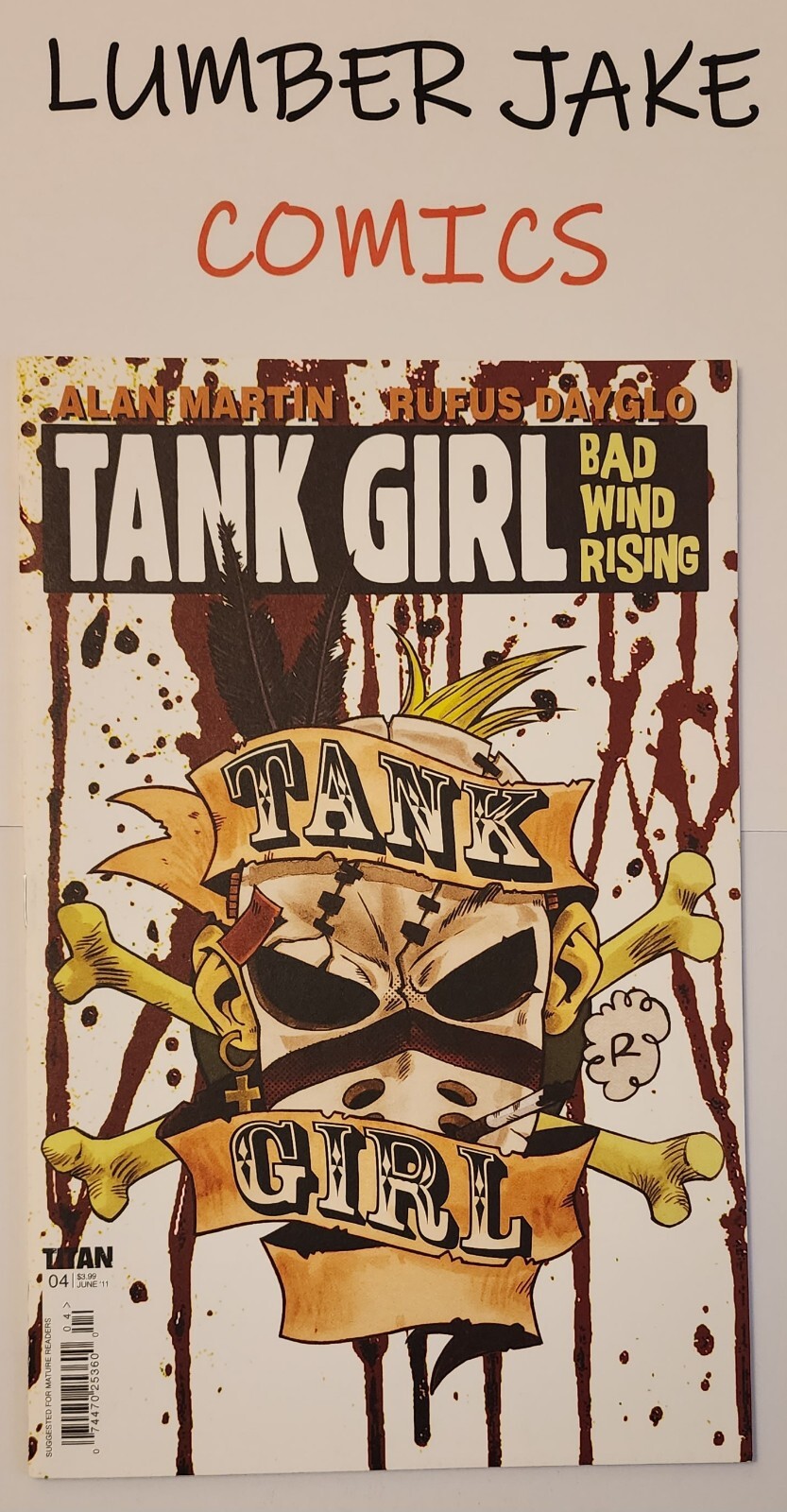 Tank Girl Bad Wind Rising 4 NM Titan Comics | eBay