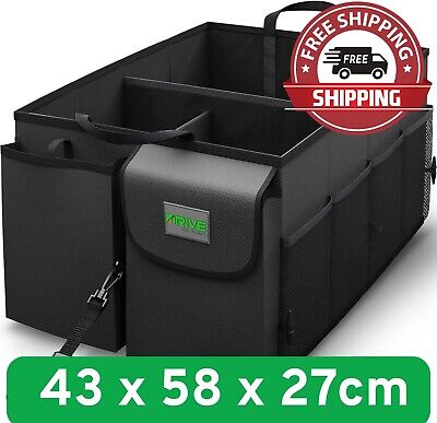 Car Boot Organiser–Robust, Collapsible, Drive Auto Car Boot Organiser ...