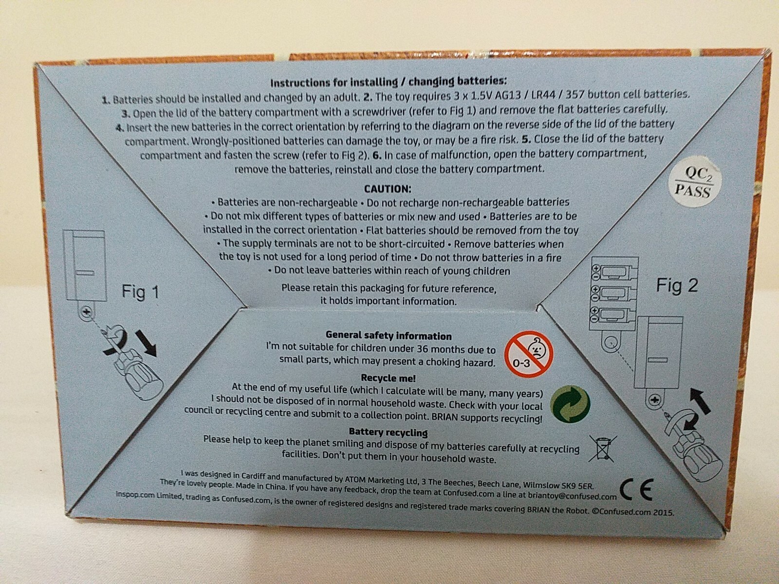 *Confused.com Brian the Robot Toy Boxed Collectable. NEW IN BOX☆ | eBay UK