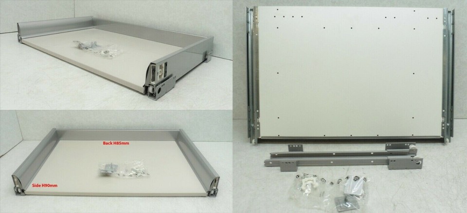 Kitchen Drawer System Box + Pan Drawer - 300/400/500/600/800mm Generic ...